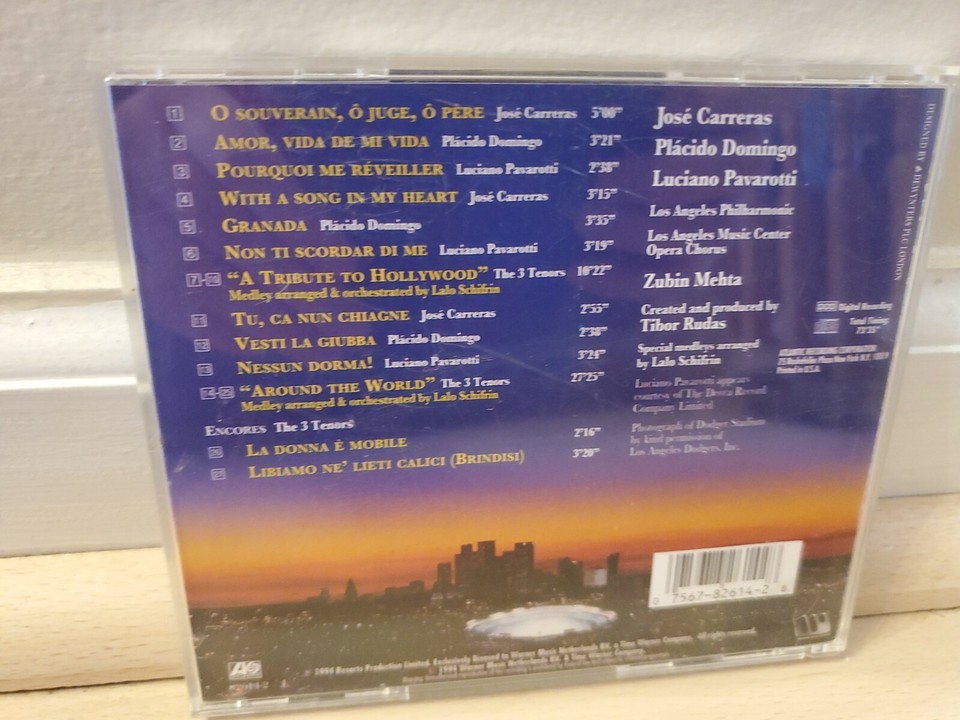 In Concert 1994 by The Three Tenors (CD, 1994) 75678261428 | eBay