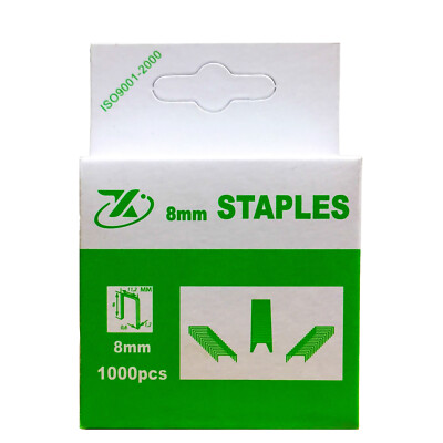 Staples 8mm 5000pc Galvanised MPT 1013J Air 10J Staple Gun Stapler 20GA ...