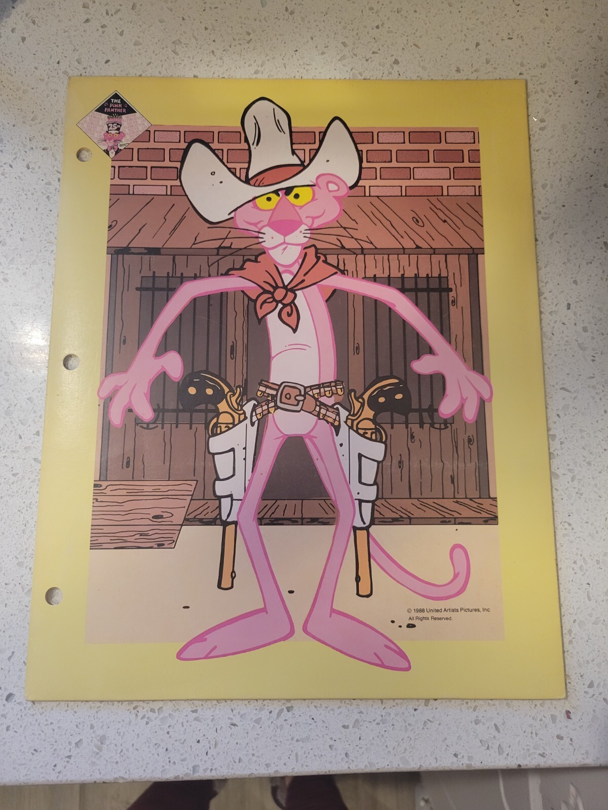 Vintage Rare 1988 Pink Panther Folder 25th anniversary | eBay