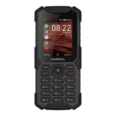 Aspera R40 (4G/LTE, IP68 Rated, Rugged Phone) - Black [AU STOCK ...