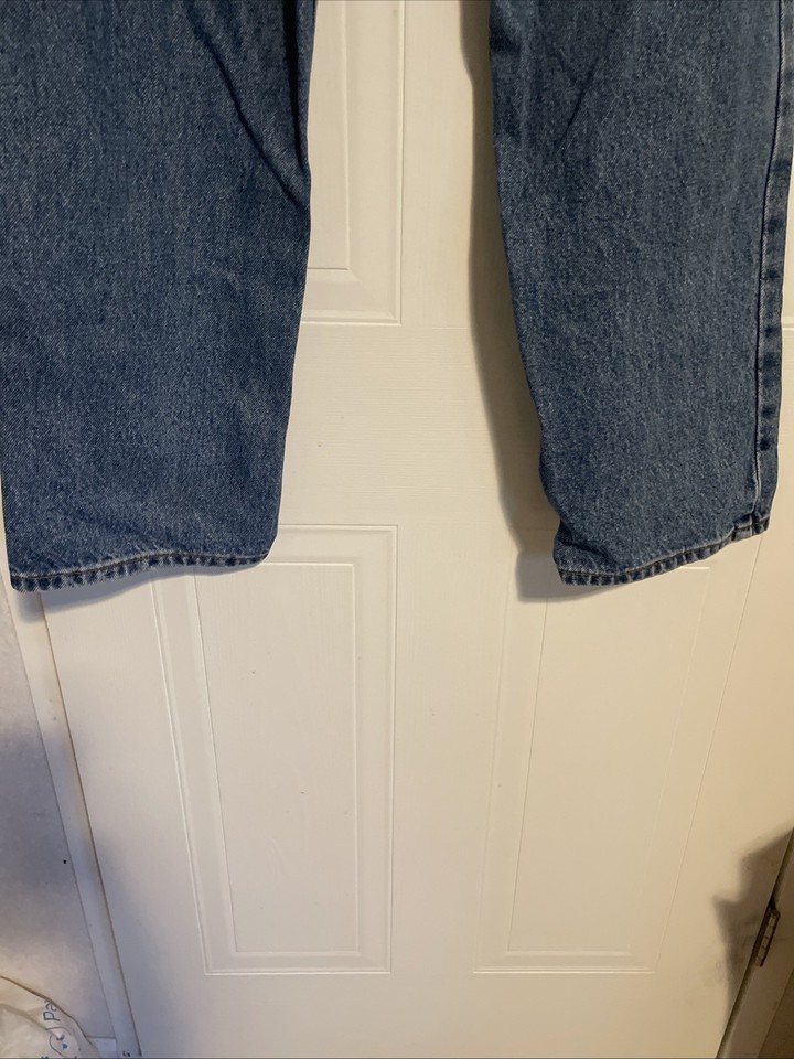 Levi's 569 Jeans Boys Size 12 Loose Fit Straight Leg Red Tab Denim Blue ...