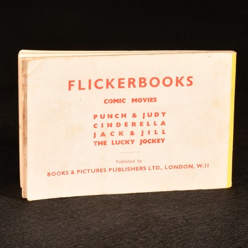 c1950 Comic Movies Flicker Book Cinderella and the Glass Slipper Very ...