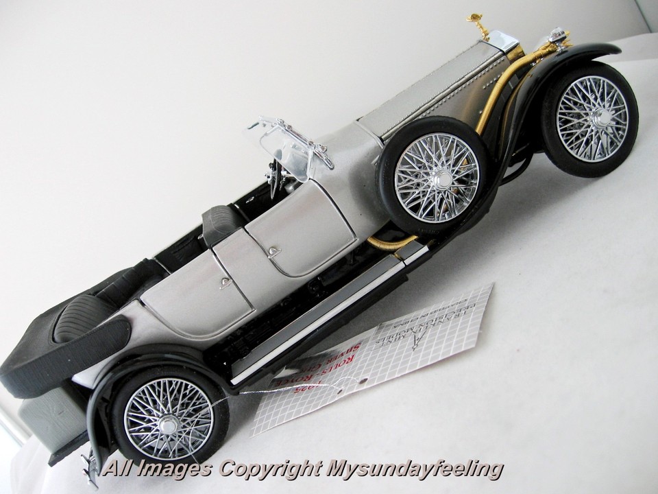 1925 ROLLS ROYCE SILVER GHOST (LAST EDITION) - FRANKLIN MINT - SCALE 1: ...
