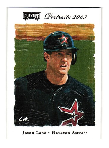 2003 Playoff Portraits #97 Jason Lane Houston Astros | eBay