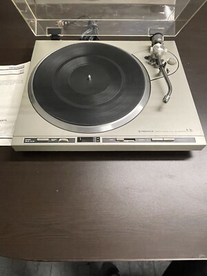 Pioneer PL-255 Turntable Direct Drive Full Auto Works | eBay