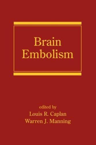 Neurological Disease and Therapy Ser.: Brain Embolism by Warren J ...
