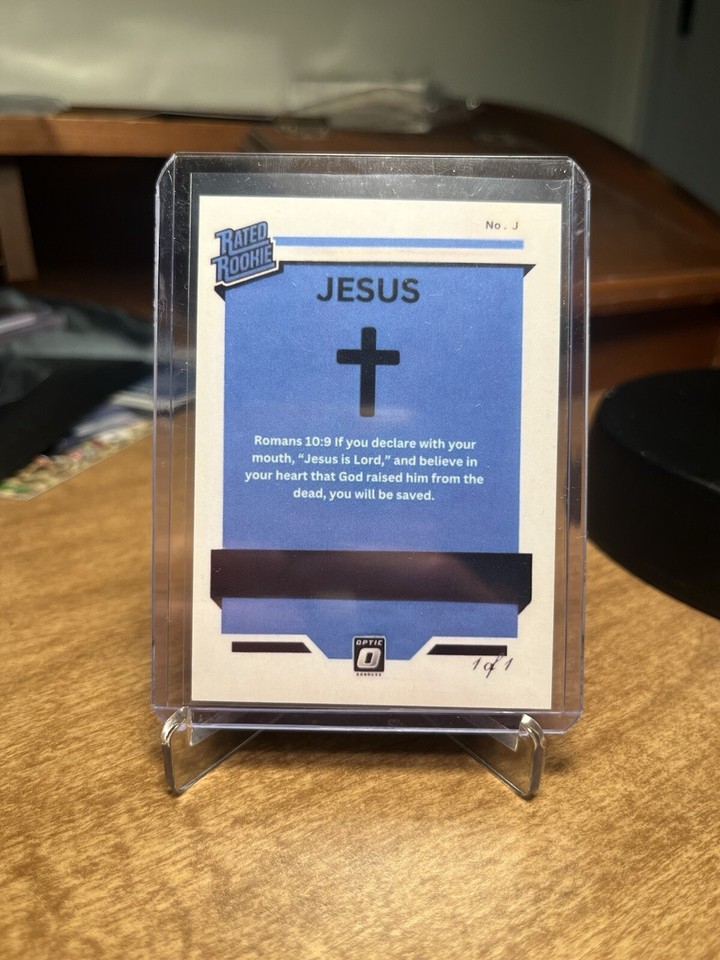 Jesus Christ Custom Optic Rated Rookie Autograph | eBay
