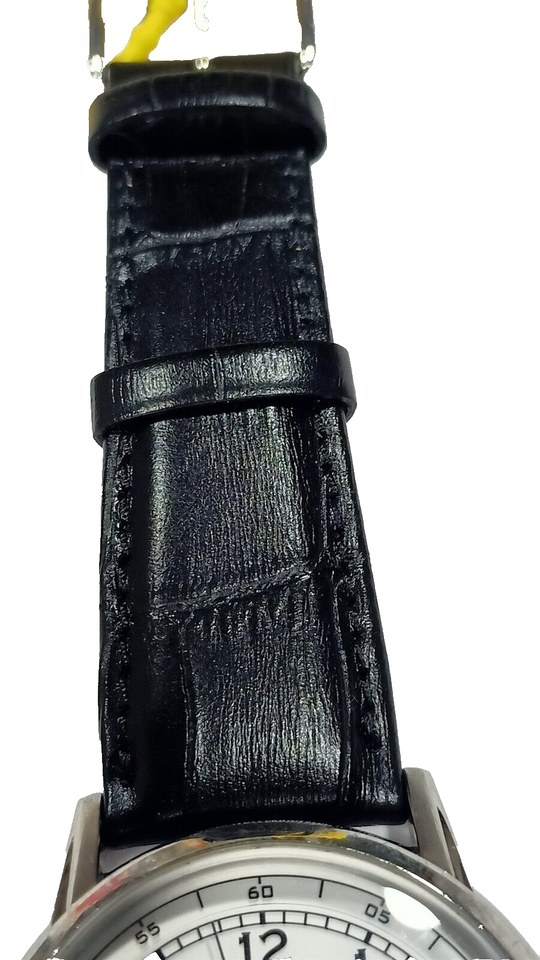 8635-S079756 CITIZEN ECO-DRIVE WHITE DIAL LEATHER STRAP MEN'S WATCH C2 ...