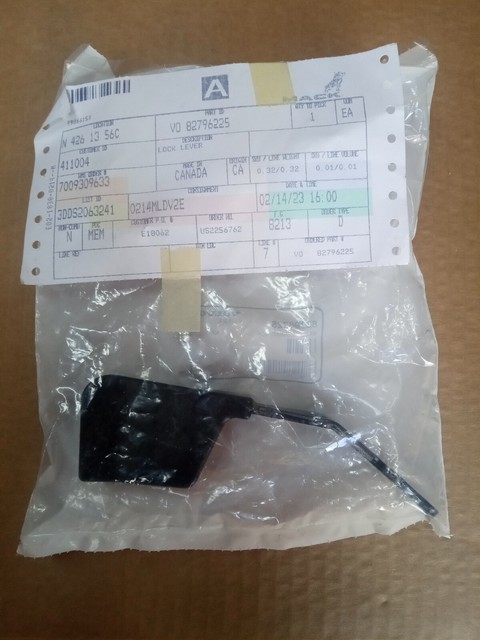 OEM MACK ANTHEM PULL LEVER FOR HOOD LATCH P/N 82796225 for sale online ...