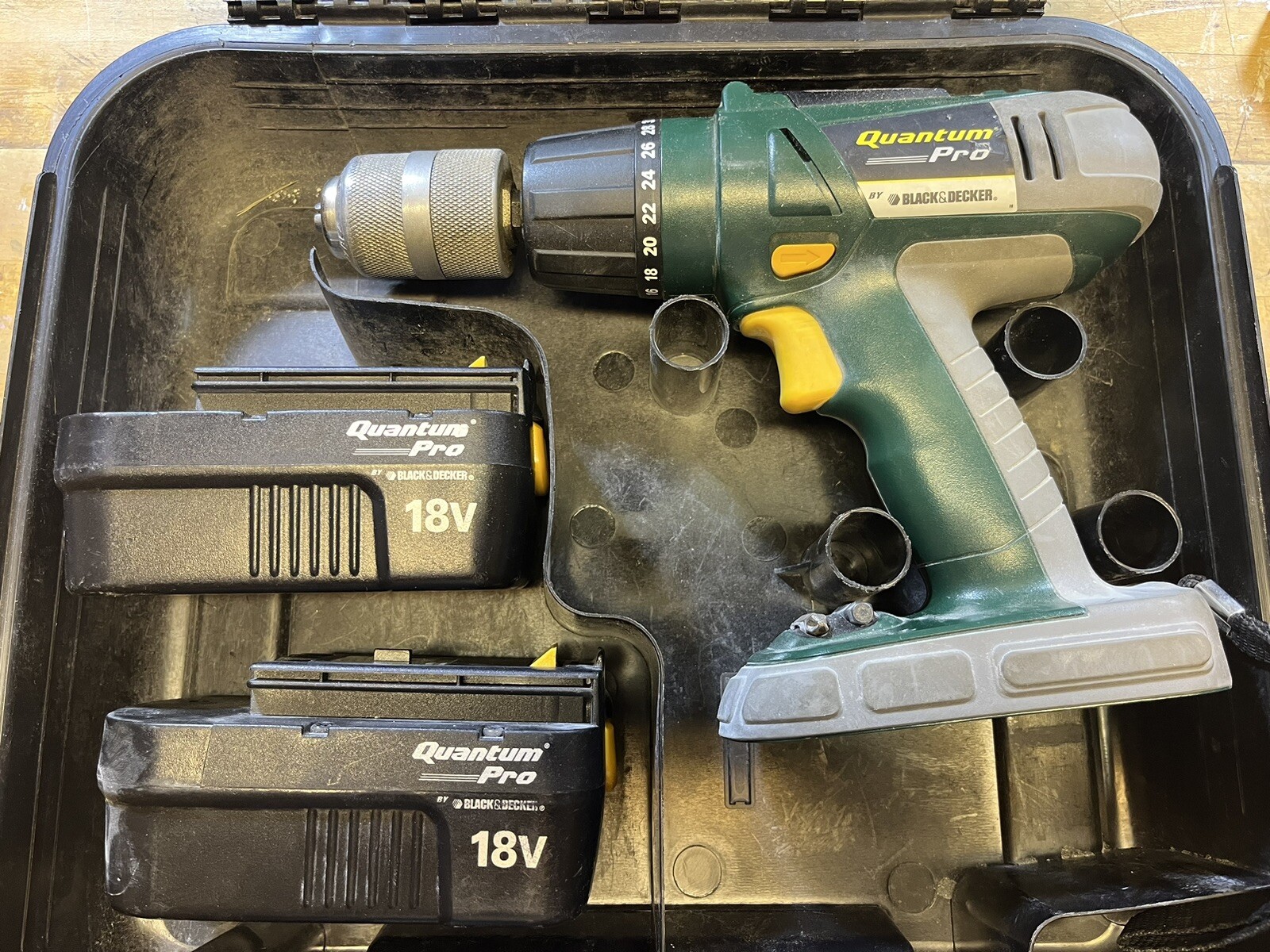 BLACK + DECKER QP1800 QUANTUM PRO DRILL TYPE 1 18V DC | eBay