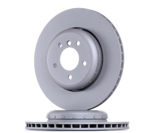 Hella Pagid Rear Brake Disc Rotors 345mm fits BMW 5 Series E61 530i ...