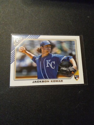 2022 Topps Gallery Jackson Kowar rc #192 Kansas City Royals Rookie card ...