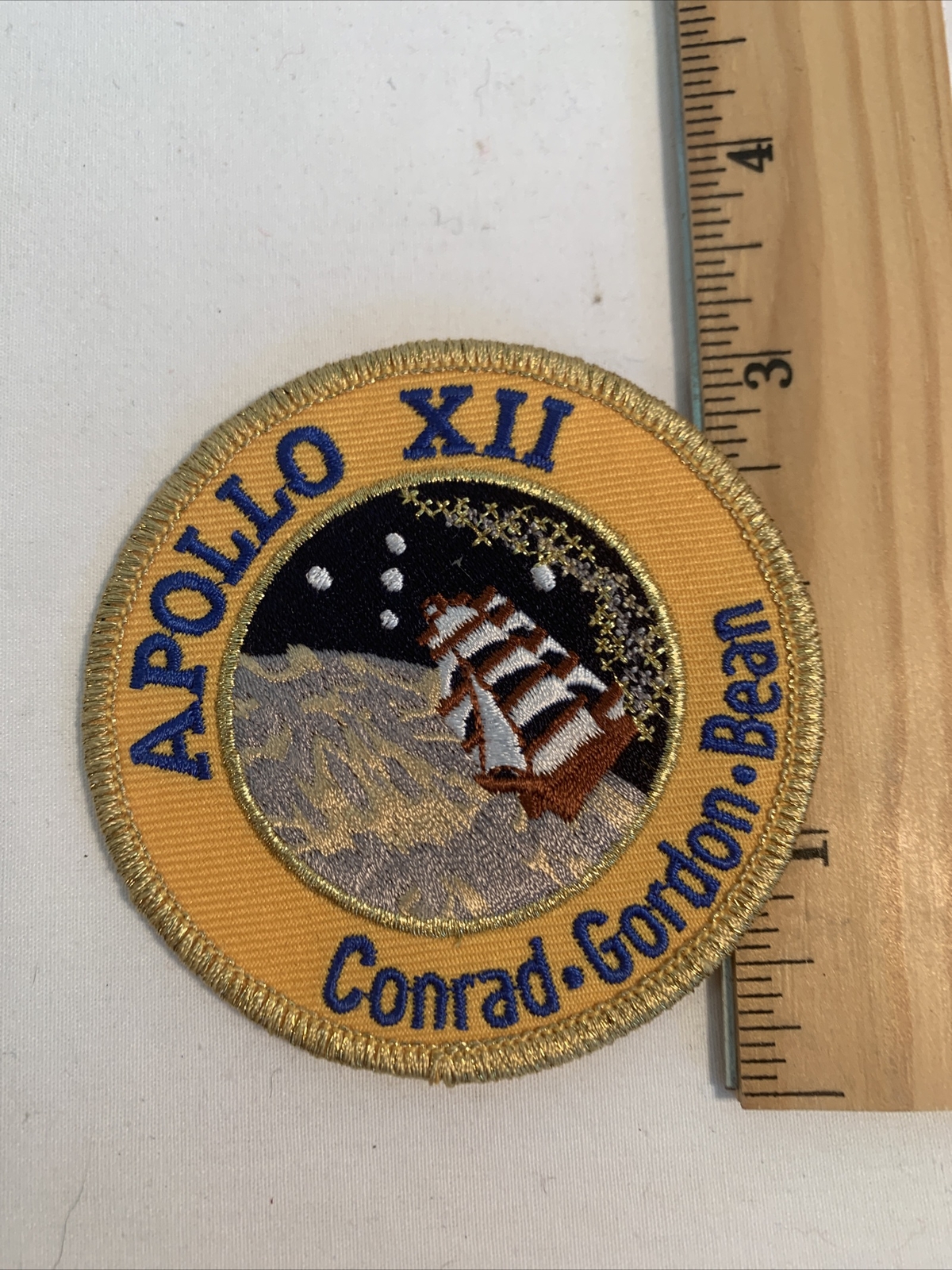 NASA Apollo XII Souvenir Patch Conrad Gordon Bean | eBay