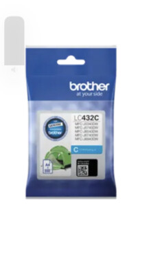 Genuine Brother LC432 Cyan Lc432C Ink For MFC J5340 j5740 j6540 j6740 ...