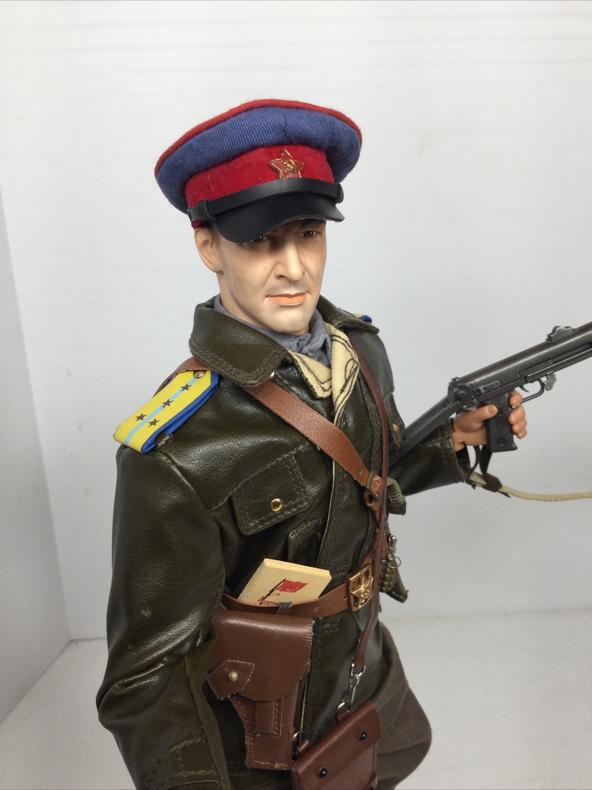1/6 DRAGON RUSSIAN RED ARMY WW2 NKVD POLITICAL OFFICER PPSH-43 ...