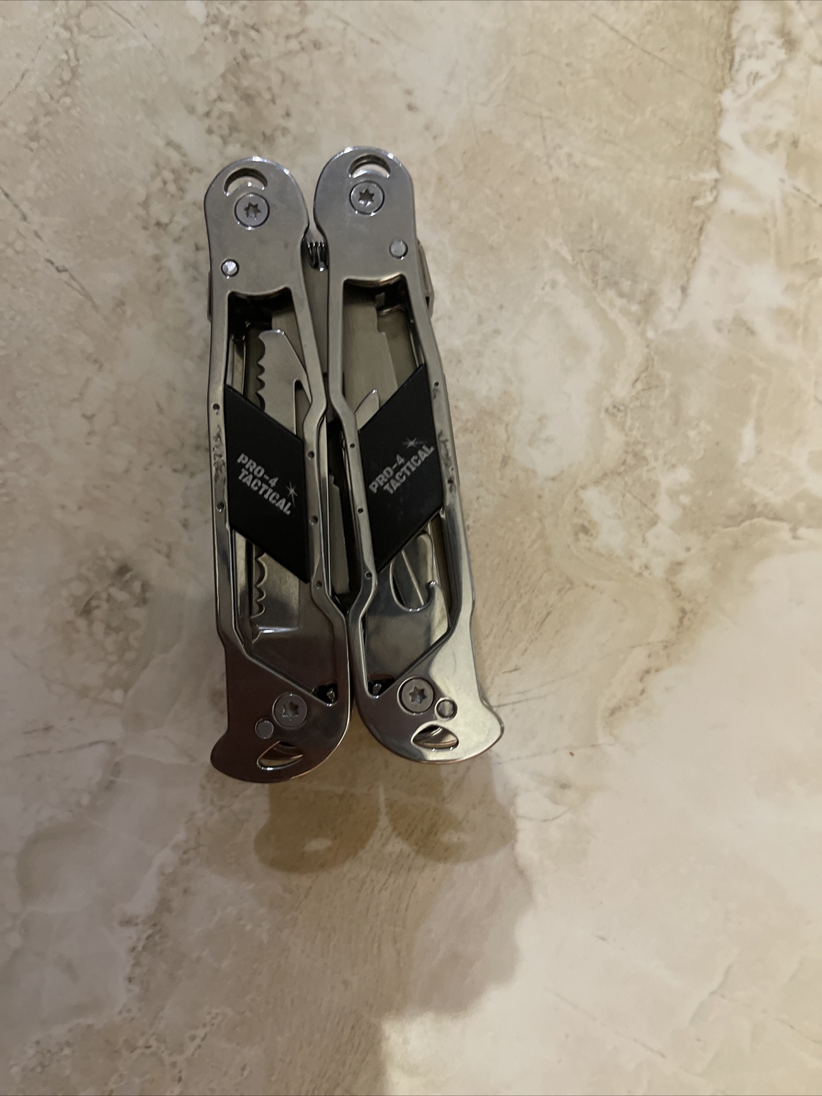 PRO-4 TACTICAL 12 IN 1 MULTI-TOOL PLIERS/ W NYLON SHEATH New In Box ...