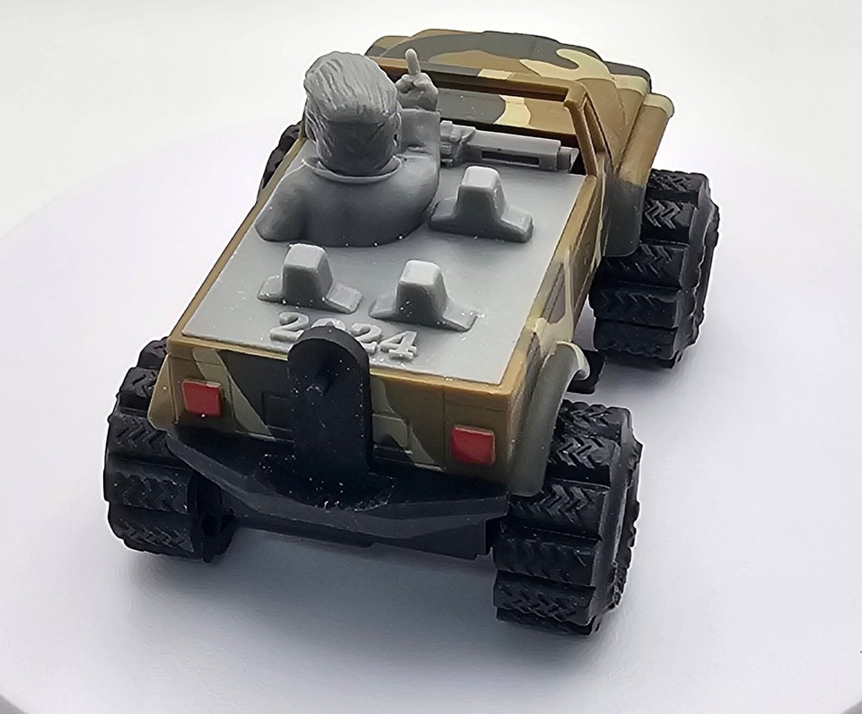 TRUMP Schaper Stomper Custom Resin printed Jeep kit bumpers, TRUMP ...