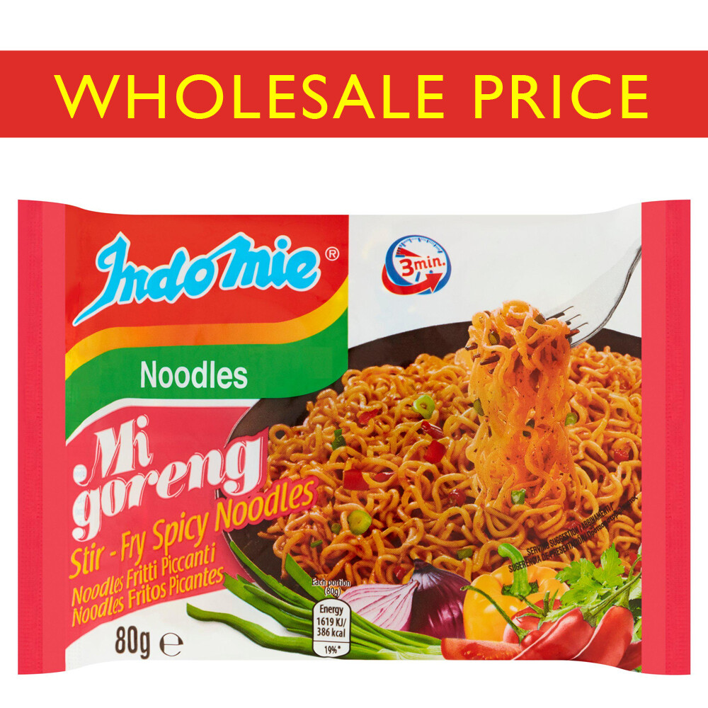 Indomie Mi Goreng Pedas Instant Noodles Hot & Spicy - 40 PACKETS | eBay UK