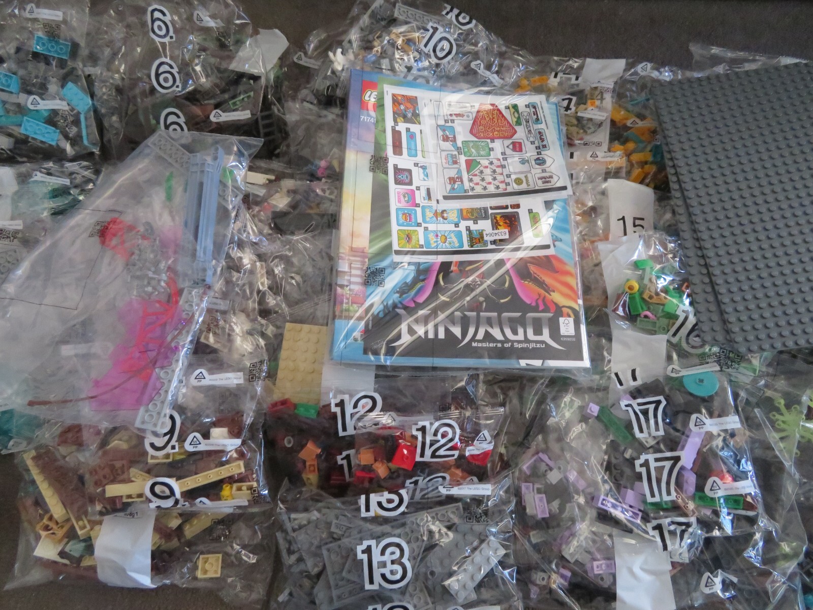 LEGO 71741 NINJAGO: NINJAGO City Gardens (Unopened Bags, No Box ...