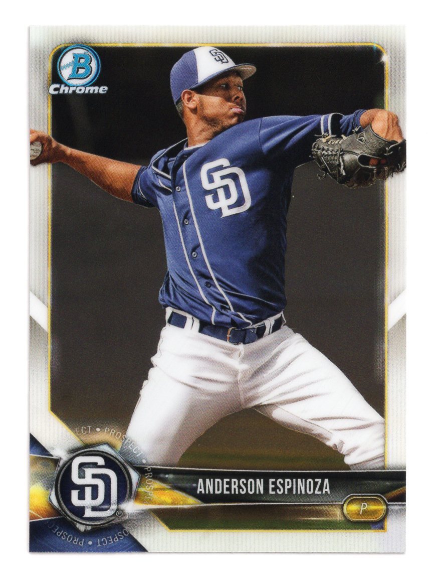 2018 Bowman Chrome Prospects Anderson Espinoza | eBay