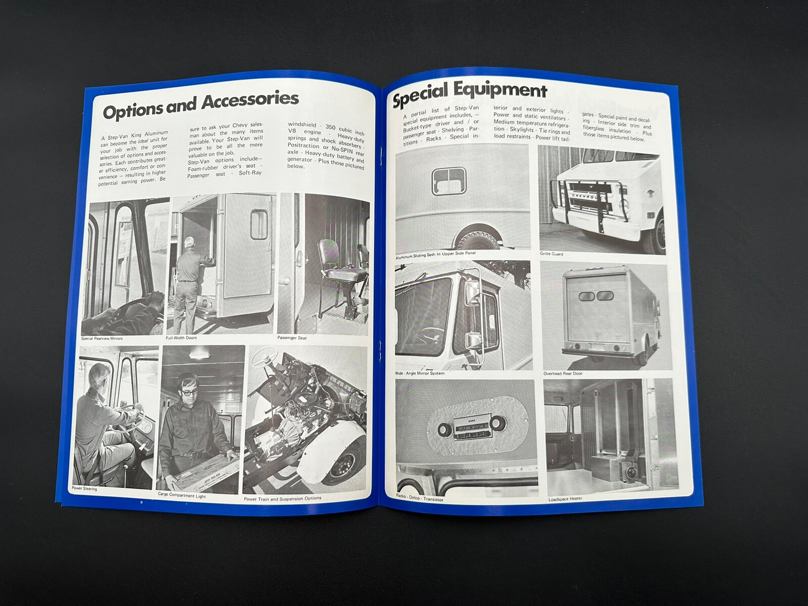 1973 CHEVY CHEVROLET Step-Van King Aluminum Brochure Vintage Great ...