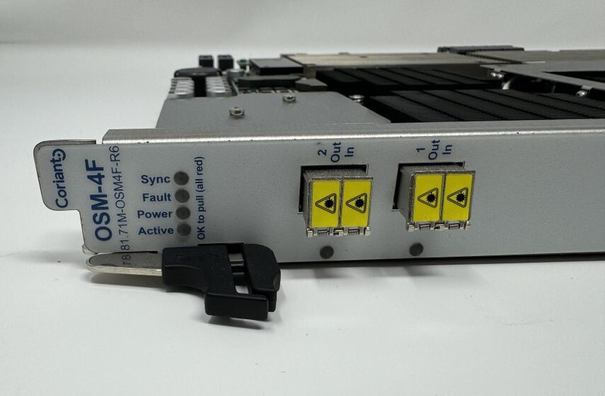 Tellabs Coriant mTera OSM-4F CloudWave 81.71M-OSM4F-R6 Rev B WOOMAOV1AB ...