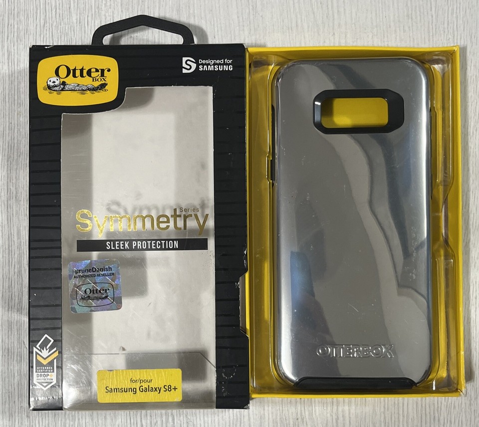 OtterBox SYMMETRY Series METALLIC Case for Samsung Galaxy S8+ Titanium ...