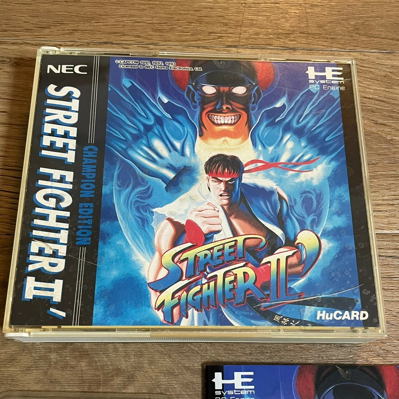 NEC PC Engine Street Fighter II 2 Dash champion edition PCE Japan JP ...
