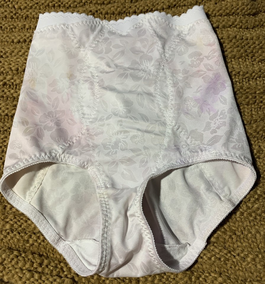 Vintage Sears Flower Lace Shaping Girdle Brief Size Medium 23243 | eBay