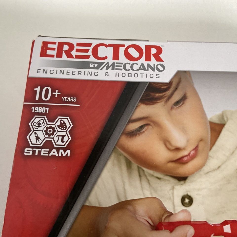 Meccano 19601 ERECTOR Innovation Geared Machines Set 10+ *new, box open ...