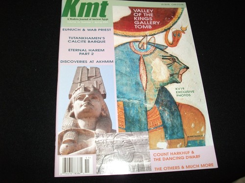 KMT MAGAZINE VOL.16, NUMBER 1 *SPRING 2006 VALLEY OF THE KINGS GALLERY ...