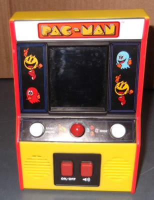 PAC-MAN RETRO MINI ARCADE GAME 2019 BANDAI #09530 TESTS WORKS GOOD | eBay