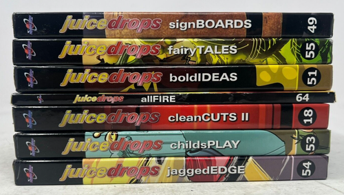 Digital Juice Drops - Graphic Design Elements - Lot of 7 | eBay