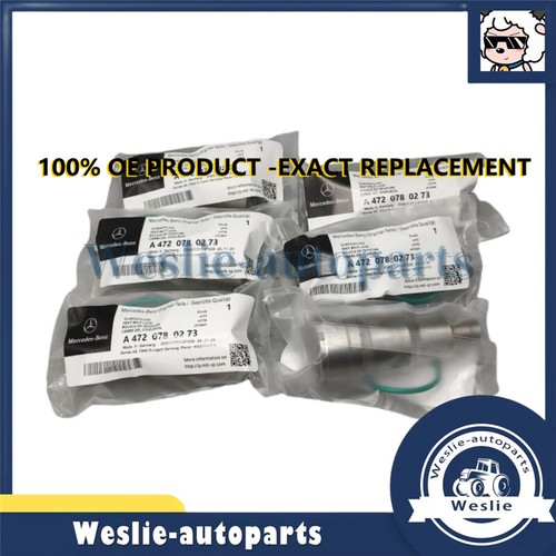 Original 6 Pcs Injector Tube Sleeve O-Ring For Detroit Diesel DD15 ...