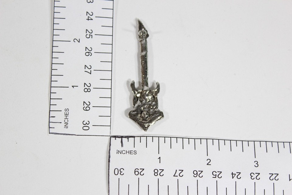 Deadstock Vintage HEAVY METAL 666 DEMON GUITAR DANZIG SAMHAIN Pin ...