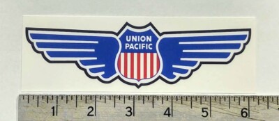 Union Pacific Railroad Wings Railway Train sticker decal | eBay