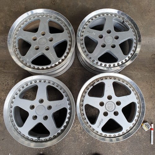JDM Stern face 2 ii 5spoke 16" wheels for Z31 240sx 180sx ek9 dc2 civic ...