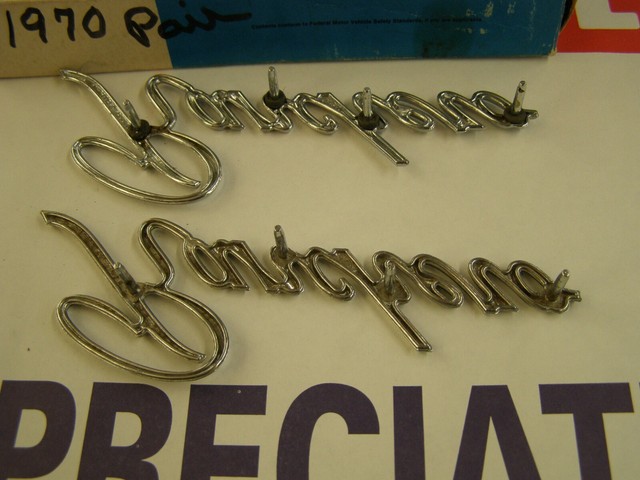 NOS OEM 1970 1971 Ford Ranchero Front Fender Emblem for sale online | eBay