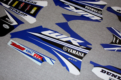 YAMAHA WRF 250 2007-14 & WRF 450 2007-2011 MX GRAPHICS KIT STICKER KIT ...