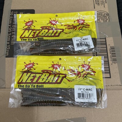 2 Packs NetBait 11” C-Mac Sun Perch 9ct | eBay