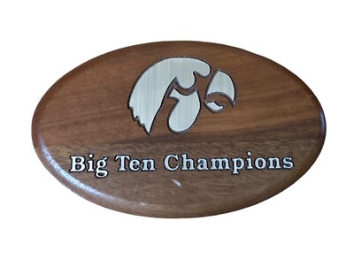 🏈Circa 1981-85 Iowa Hawkeyes Big-10 Champions Football Championship ...