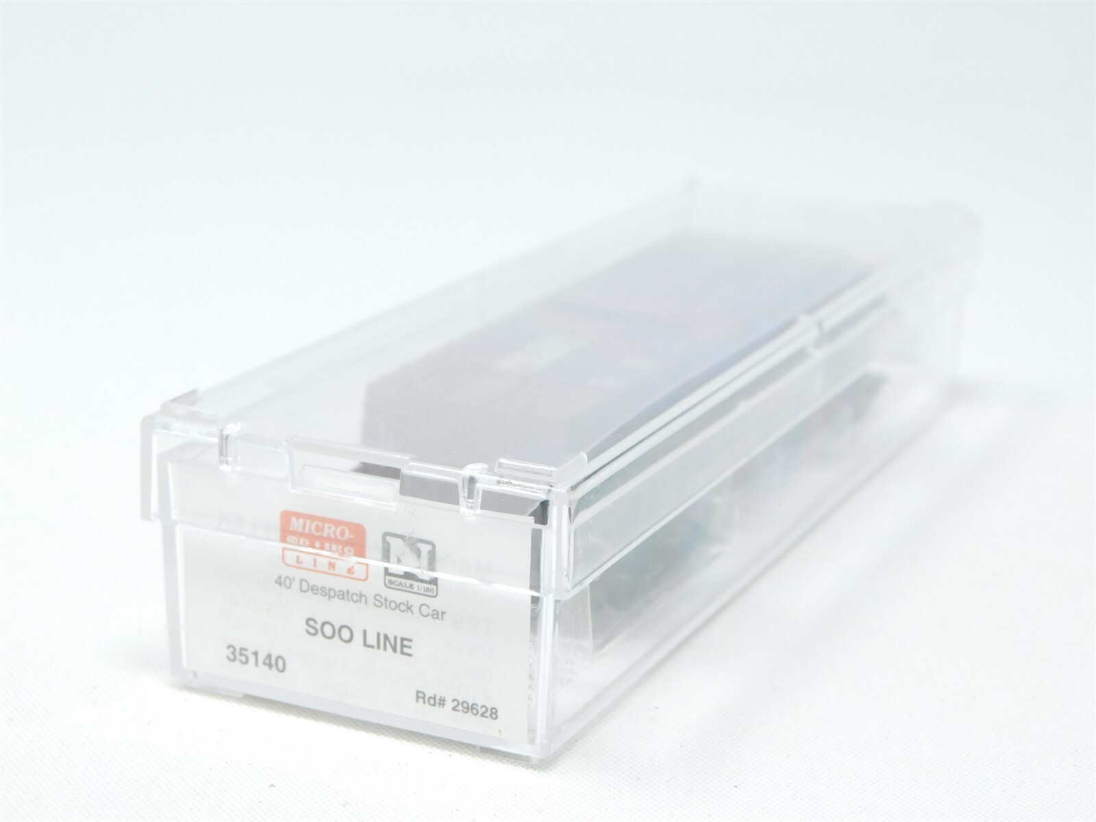 N Scale Micro-Trains MTL 35140 SOO Line 40' Single Door Stock Car #29628 | eBay