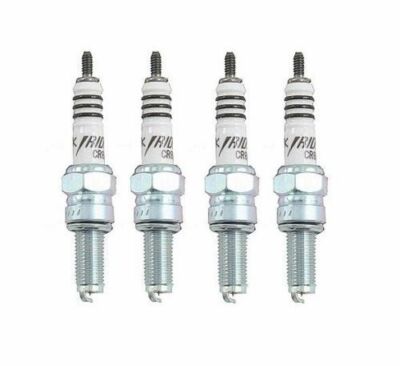 4 X New NGK IRIDIUM IX Resistor Performance Power Spark Plugs CR8EIX ...