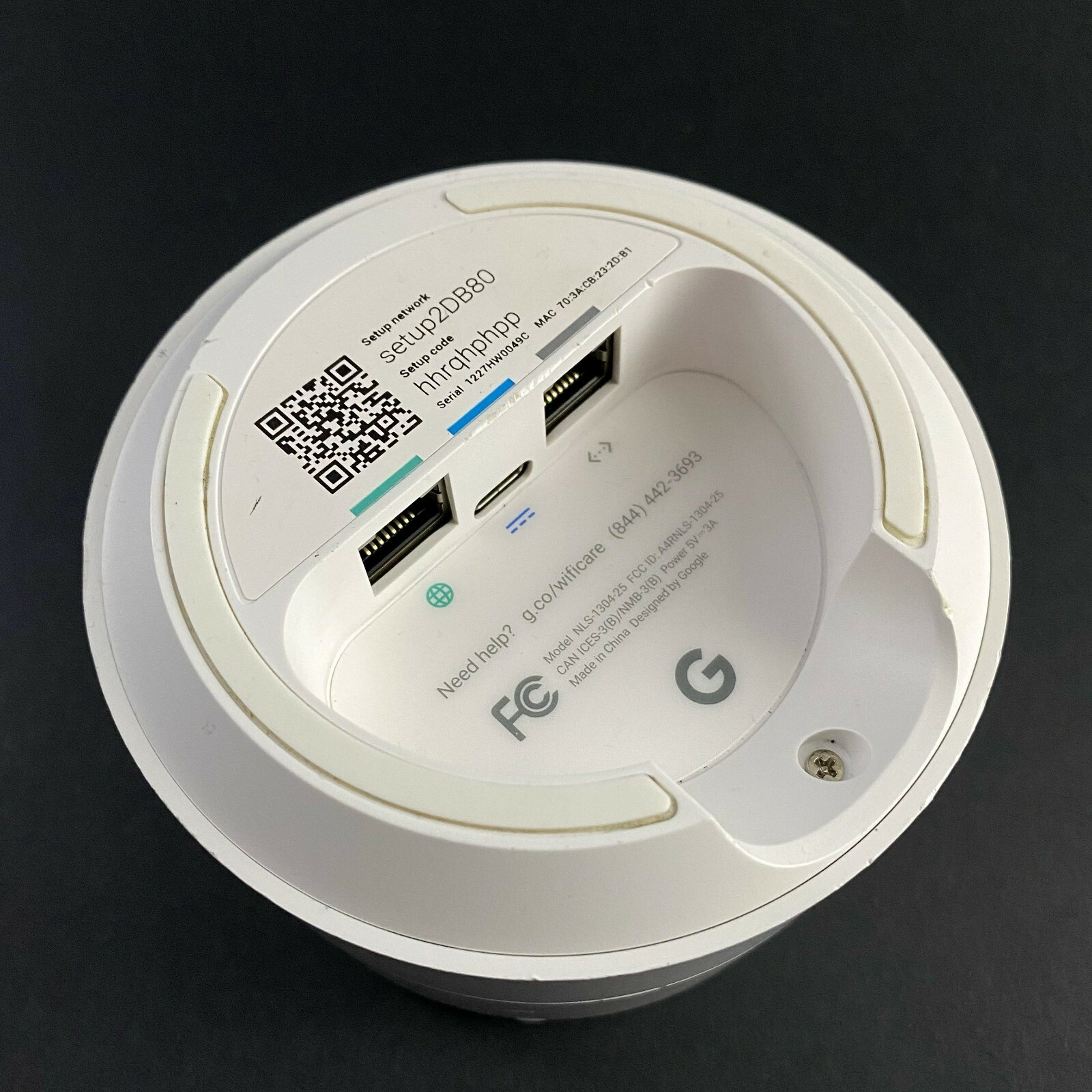 Google WiFi System 1-Pack Router Replacement For Whole Home Coverage ...