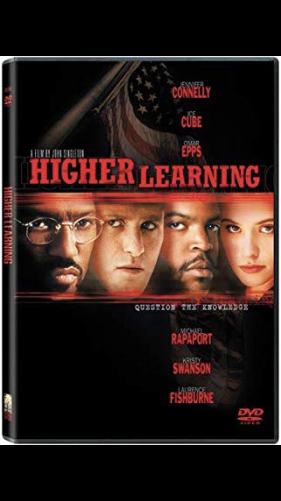 Higher Learning DVD Omar Epps, Ice Cube , Michael Rapaport Good ...