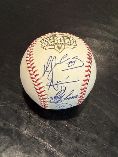 "2012 World Series San Francisco Giants" Signed Baseball with Tristar ...