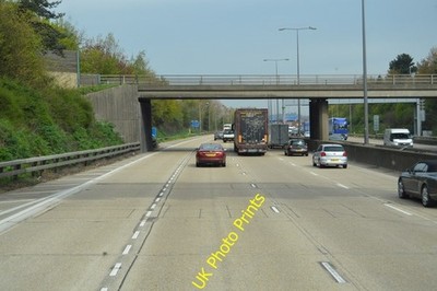 Photo 6x4 Spinney Hill Bridge, M25 Addlestone c2016 | eBay UK