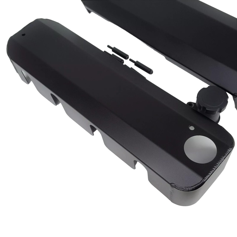 LS1 LS2 LS3 Black Aluminum Fabricated Coil Covers | LSX 4.8 5.3 5.7 6.0 ...