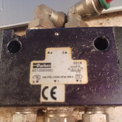 Parker B512BB549C Pneumatic valve | eBay