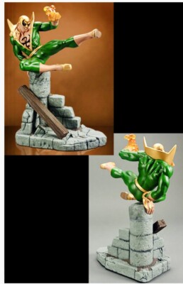 Hard Hero Iron Fist Statue Artist Proof # 98 Signed By Seth Vandable a ...